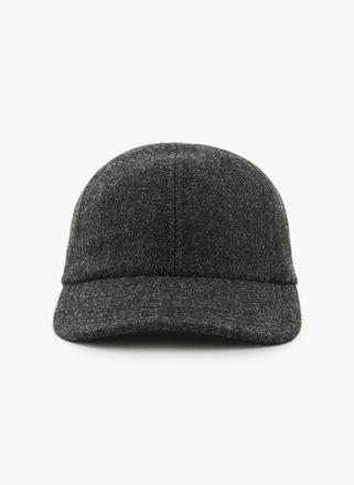 Saison 1865 Casquette en laine m&eacute;lang&eacute;e
