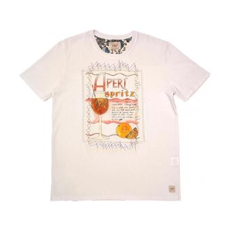 Bob Wei&szlig;es T-Shirt mit kurzen &Auml;rmeln von hoher Qualit&auml;t - - Tops - Herren - Wei&szlig; - 2XL