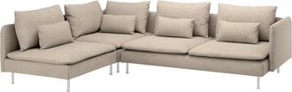 IKEA SÖDERHAMN Ecksofa 4-sitzig