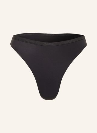Calvin Klein String Perfectly Fit schwarz
