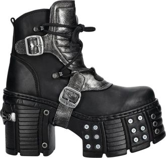 New Rock Damen, Schuhe, Schwarzk, 41 EUGr&ouml;&szlig;e