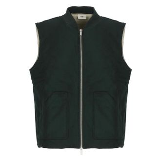 Autry Gr&uuml;ne Wollmischung Weste &Auml;rmellose Jacke - - Jackets - Herren - Gr&uuml;n - M
