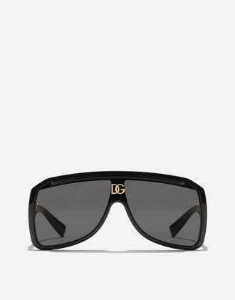 Dolce & Gabbana Dg Crossed Sunglasses - Frau Neuheiten Black Acetat Onesize