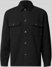 Jack & Jones Regular Fit Hemdjacke mit Brusttaschen Modell REGENT