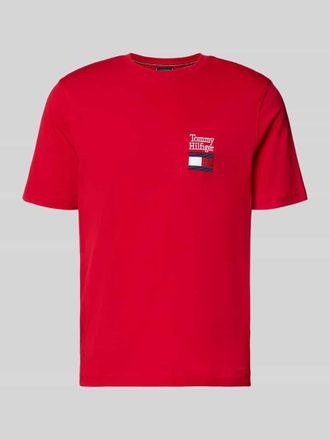 Tommy Hilfiger Regular Fit T-Shirt aus reiner Baumwolle Modell BRAND LOVE TEXT