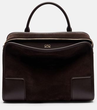 Loewe Henkeltasche Amazona 180 Large aus Veloursleder