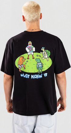 A.Lab Just Kickin It Boxy T-Shirt limo black