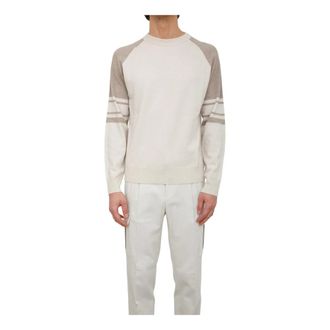 PESERICO Rundhals-Strickwaren - - Knitwear - Herren - Beige - XL