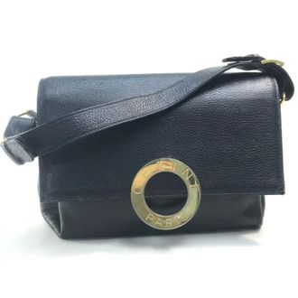 Celine Pre-owned Cuir sacs-celine - Femme - Pre-owned - Noir - Taille: ONE Size