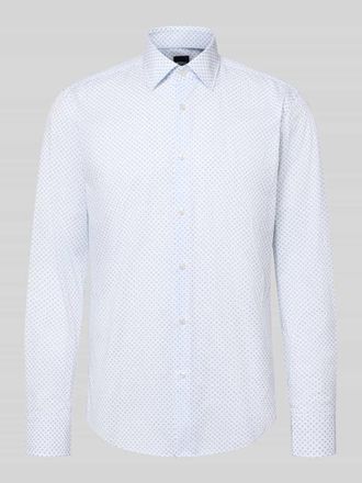 HUGO BOSS Regular Fit Businesshemd aus Baumwoll-Mix Modell Joe