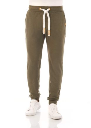 Riverso Jogginghose Herren lang RIVTim Slim Fit Sporthose Trainingshose Freizeithose Grün 4XL, Größe:4XL, Farbe:Ivy Green (12400)