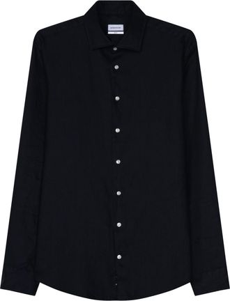 Seidensticker Herren Business Hemd, dunkelblau, 44