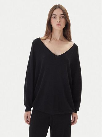 Kontatto Pullover 3M0815C Schwarz Relaxed Fit