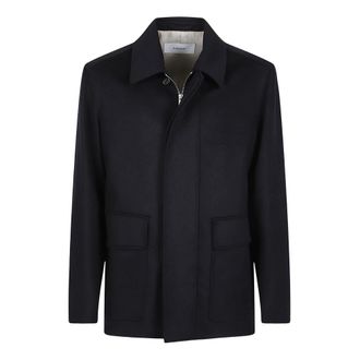 Lardini Mantel mit aufgesetzten Taschen - - Jackets - Herren - Blau - M