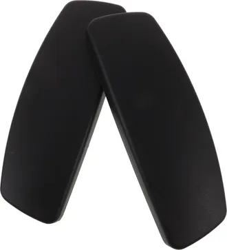 Valiclud 2 St&uuml;ck-Pack Ergonomische Ersatz Armlehnenpolster aus Pu Leder f&uuml;r B&uuml;rost&uuml;hle Universell Passend Sto&szlig;fest und Einfach Montierbar Komfortable Armlehnen