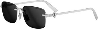 Dior CD Diamond S11U - - Accessories - unisex - Grau - 54 MM