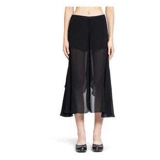 Chlo&eacute; Femme, Jupes, Noir, Taille: 38 FR Long Skort