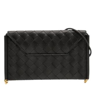 Bottega Veneta Pre-owned Pochette pour t&eacute;l&eacute;phone bandouli&egrave;re - Femme - Pre-owned - Noir - Taille: ONE Size