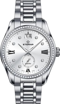 Eterna Lady Kontiki Quarz - - Accessories - Damen - Grau - ONE SIZE