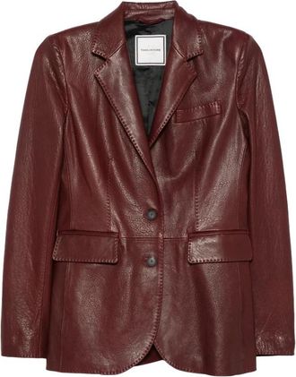 Tagliatore Sophie Blazer - - Jackets - Damen - Rot - XS