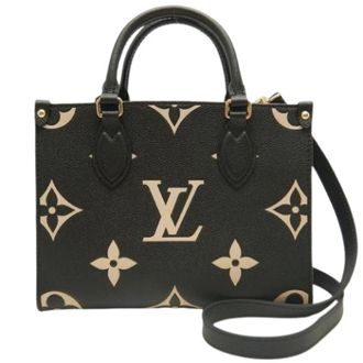Louis Vuitton Sac &agrave; main Pre-owned en toile Monogram - Femme - Pre-owned - Noir - Taille: ONE Size