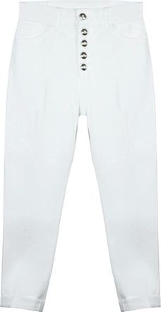 Dondup Femme, Jeans, Blanc, Taille: W30 Jeans Ample
