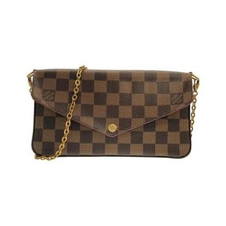 Louis Vuitton Pre-owned Pochette Felicie Damier Schultertasche - - Pre-owned - Damen - Braun - ONE SIZE