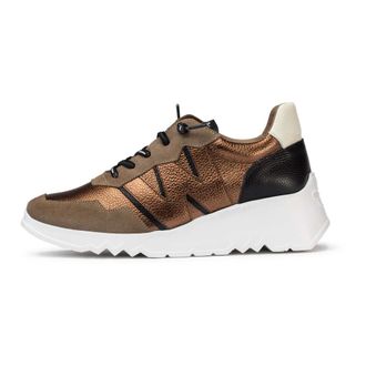 Wonders Femme, Chaussures, Multicolore, Taille: 39 EU Deportivas Track Oro, Color: Marrón