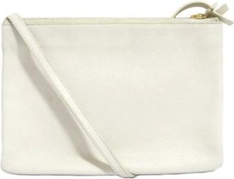 Celine Pre-owned Trio Leather Shoulder Bag - Femme - Pre-owned - Blanc - Taille: ONE Size