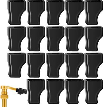 Generico Pumpenschichten, 20 Ersatzpumpendeckel, auslaufsicher, f&uuml;r Olivenkaffee, Zuckerflaschen, Weinflaschen