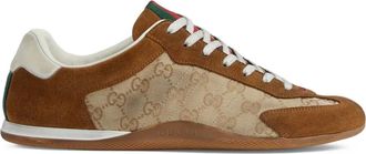 Gucci Shift Sneakers mit GG Web-Detail - Nude