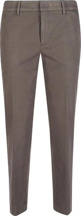 Pantaloni Torino Femme, Pantalons, Brun, Taille: 38 FR Slim-fit Pantalons