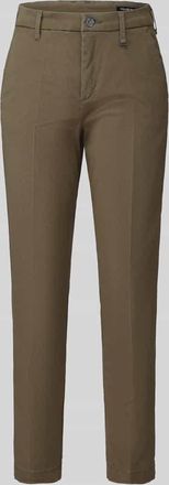 M.A.C Straight Fit Chino aus Baumwoll-Mix