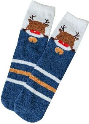 Generic Chaussettes Femme Chaussettes Chaudes Femme Chaussettes Thermiques Femme De Classique Hiver Mi-Mollet &Eacute;paissies Motifs Mignons Parfaites Pour Dormir O