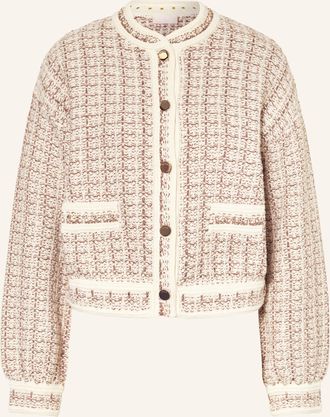 Liu Jo Liu Jo Boucl&eacute;-Jacke weiss