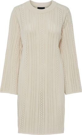 Pieces Pcnuka Ls O-Neck Knit Dress Noos Bc