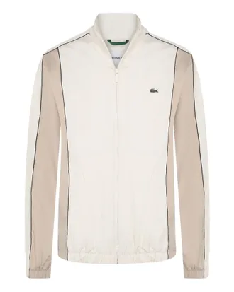 Lacoste Wasserabweisende Trainingsjacke in Colorblock-Design in