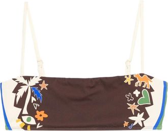 Alemais Femme, Maillots de bain, Multicolore, Taille: 36 FR Maroc Bandeau Top