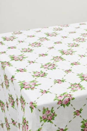 Emilia Wickstead Nappe En Lin &Agrave; Imprim&eacute; Fleuri - Rose
