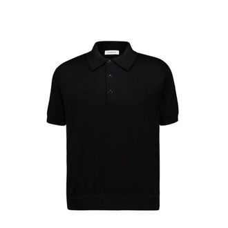 Givenchy Gestricktes Polohemd - - Tops - Herren - Schwarzk - M