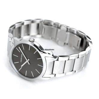 Calvin Klein City - Stahl - Quarzuhr - 37mm - Grau - - Accessories - Herren - Wei&szlig; - ONE SIZE