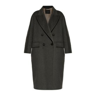 Max Mara Femme, Manteaux, Gris, Taille: 34 FR Manteau Angus