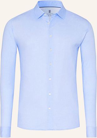 DeSoto Desoto Jerseyhemd Slim Fit blau
