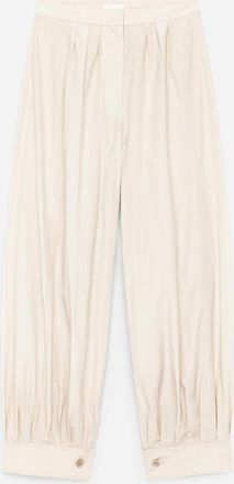 Arket Hose Mit Bubble-Saum -Beige