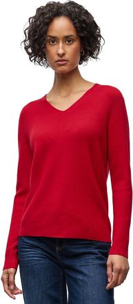 Street One Damen Basic V-Neck Pullover
