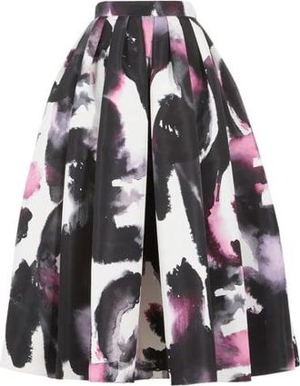 Alexander McQueen Jupe &agrave; imprim&eacute;