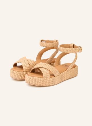 &Egrave; Mia &Egrave; Mia Plateau-Sandalen beige