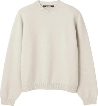 Jacquemus Pull Pelota - Homme - Pulls - Beige - Taille: XL
