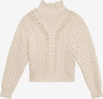 Isabel Marant Pull Bolinea - Femme - Écru - Taille 34 - Marant Étoile