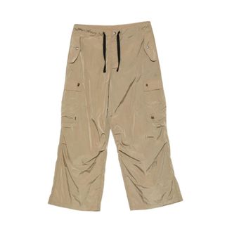 Palm Angels Weite Hosen - - Trousers - Herren - Beige - L